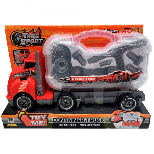 Camión Contenedor Armable 3a+(424554) | Jugueterías TOYS